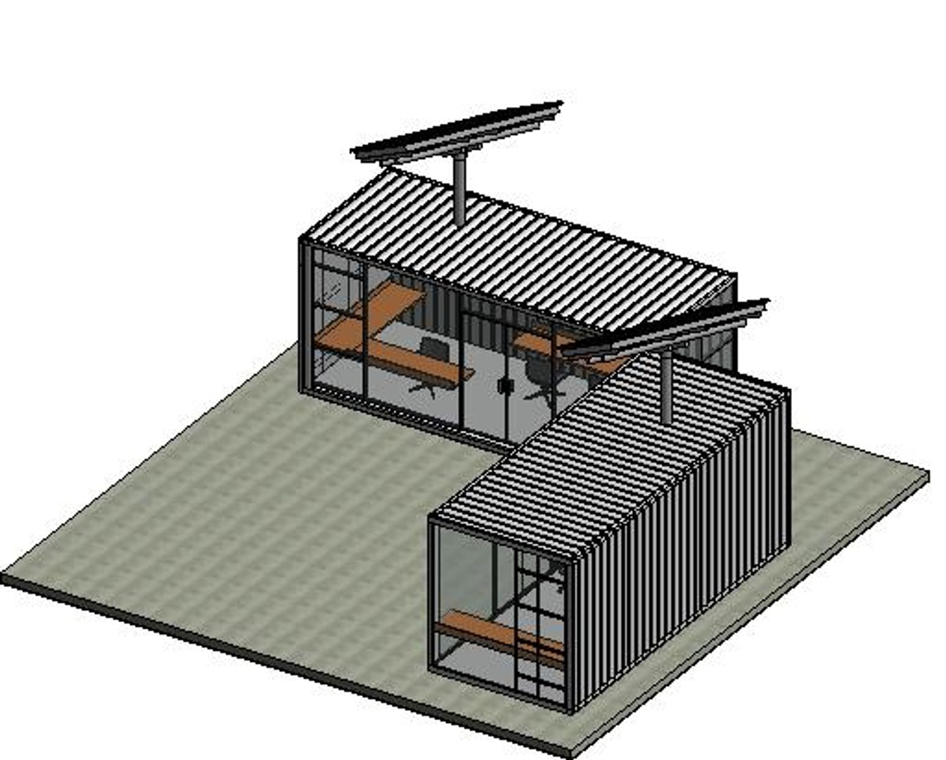 Office Container 3D Model - TurboSquid 1539341