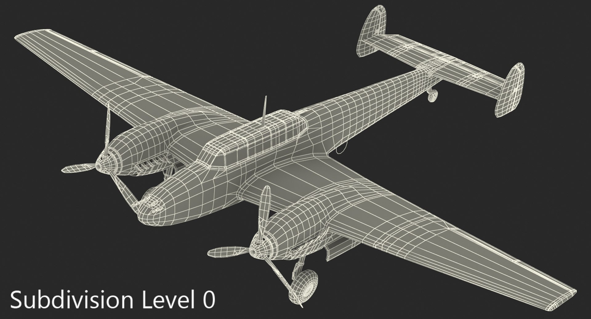 German wwii heavy fighter 3D model - TurboSquid 1171998