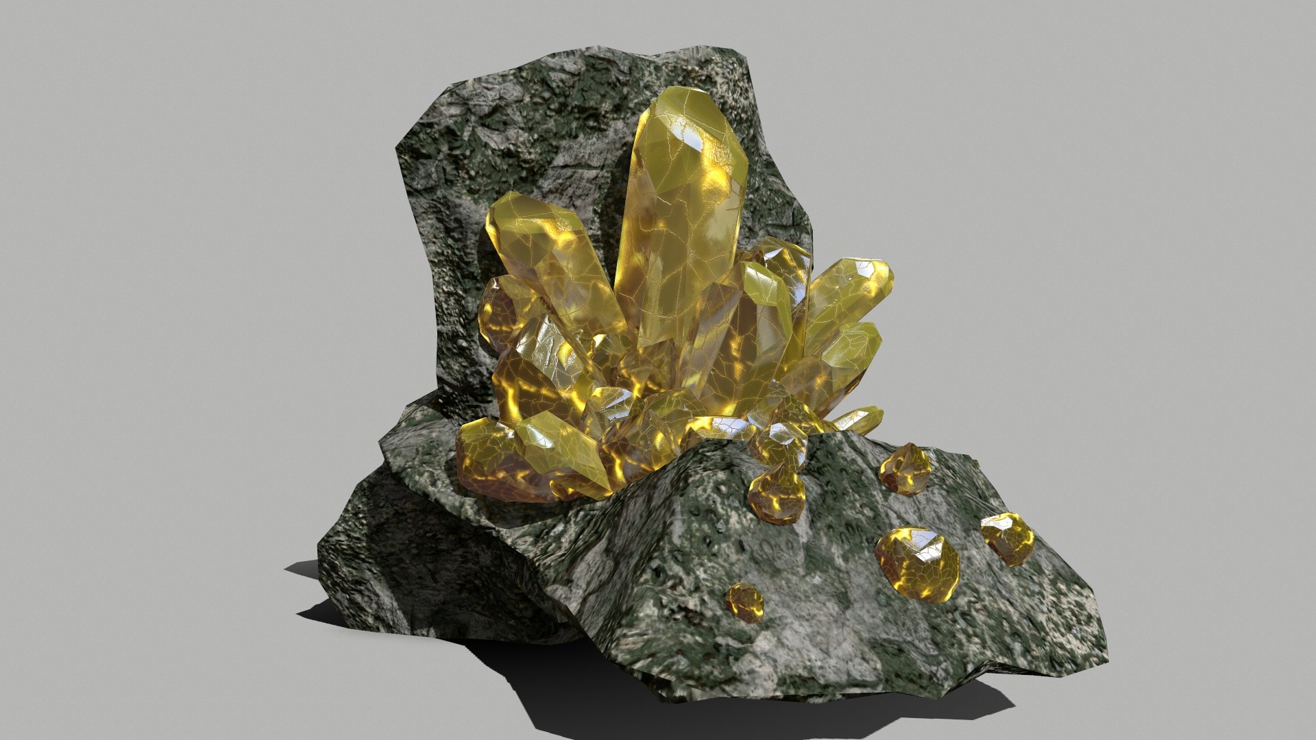 3D Crystal Set - TurboSquid 1586616