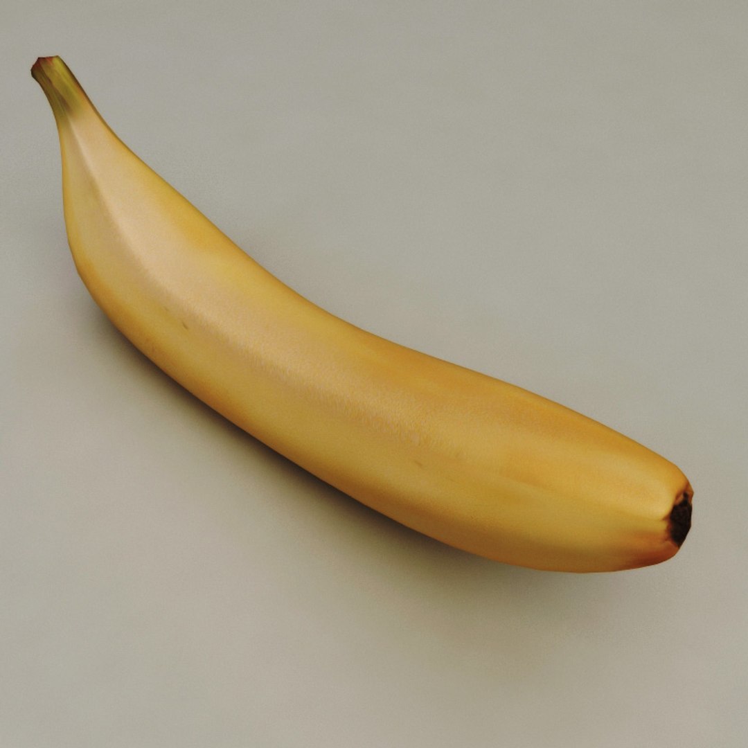 bananas modelled 3d model