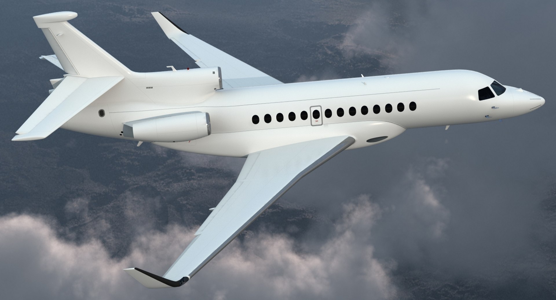 Business Jet Dassault Falcon Model | 1147299 | TurboSquid