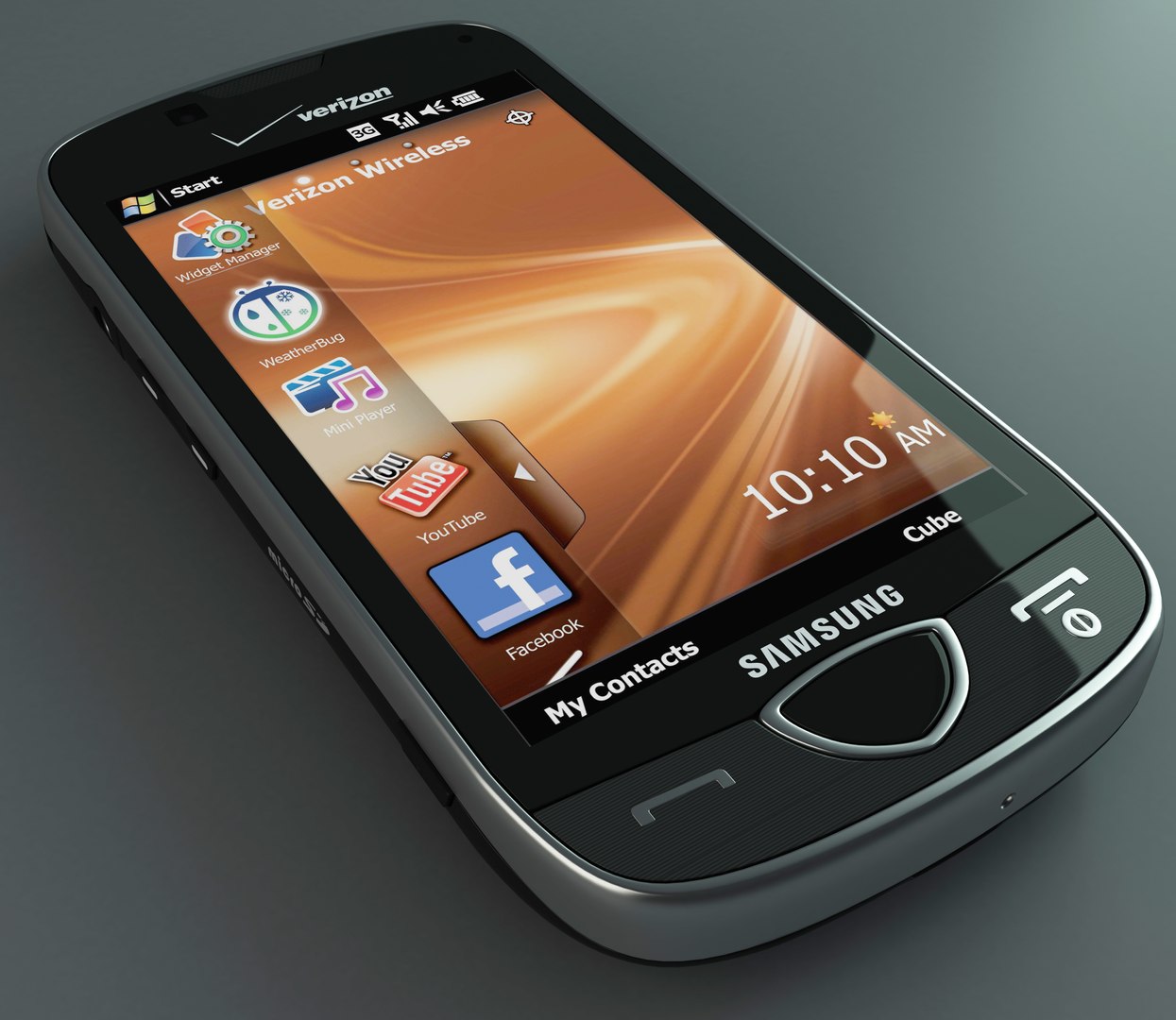 3d obj samsung omnia 2 sch-i920