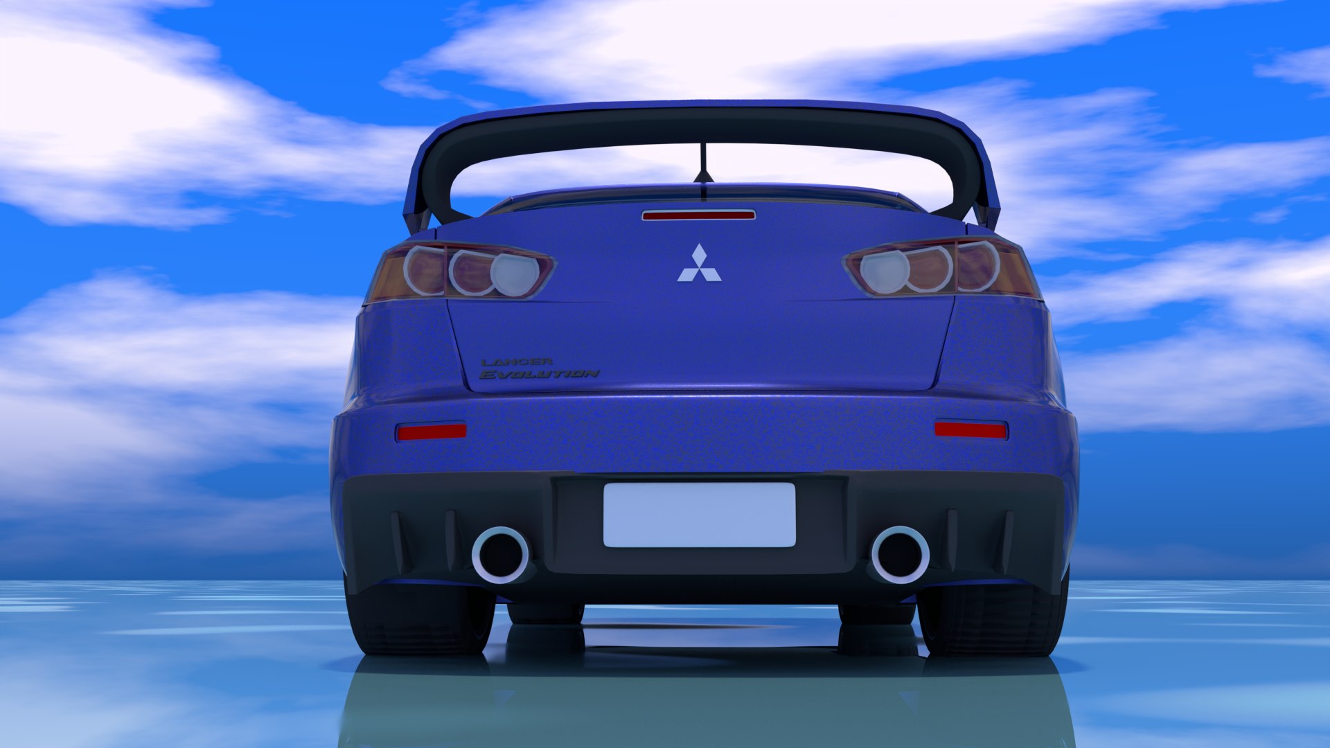 Lancer Evolutionl 3D model - TurboSquid 1991278