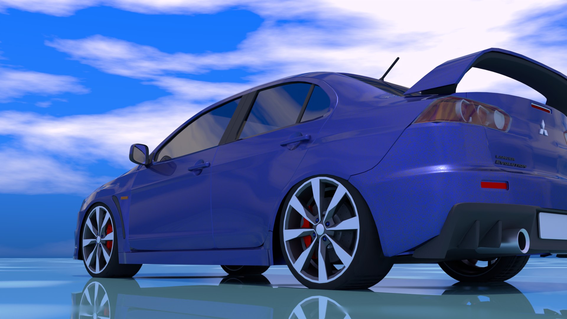 Lancer Evolutionl 3D model - TurboSquid 1991278