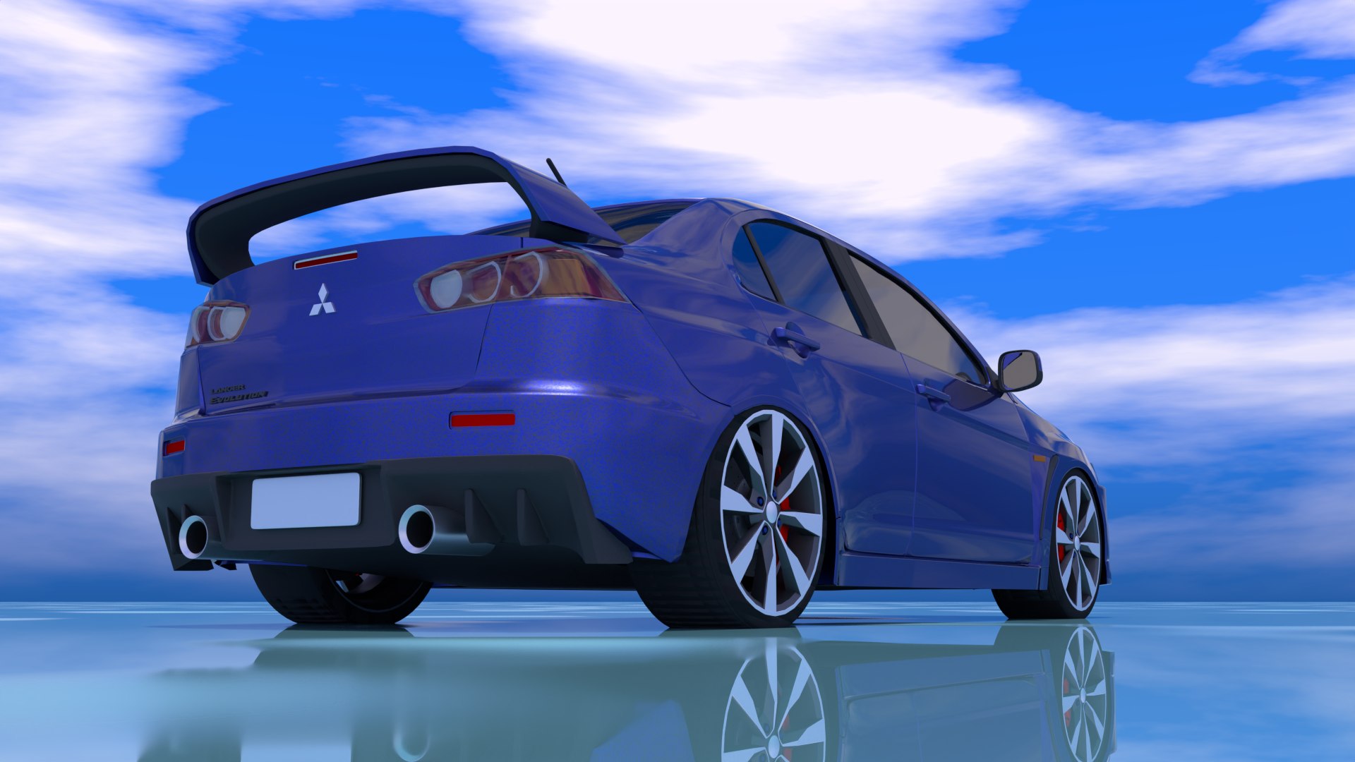 Lancer Evolutionl 3D model - TurboSquid 1991278