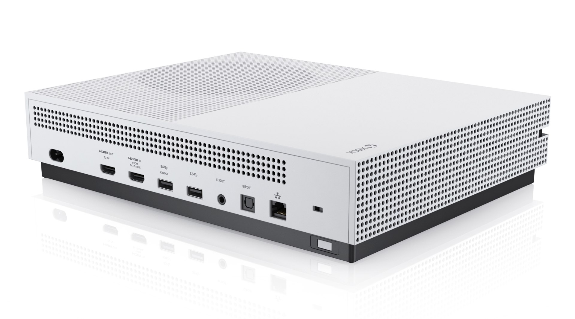 3d model new xbox s console