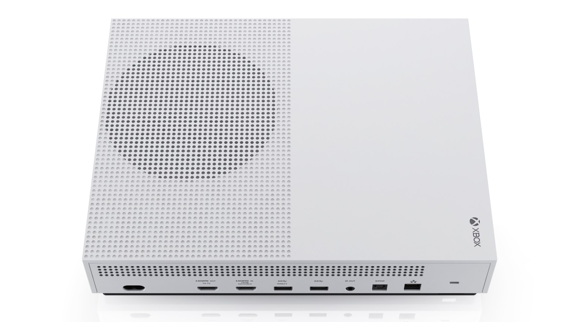 3d model new xbox s console