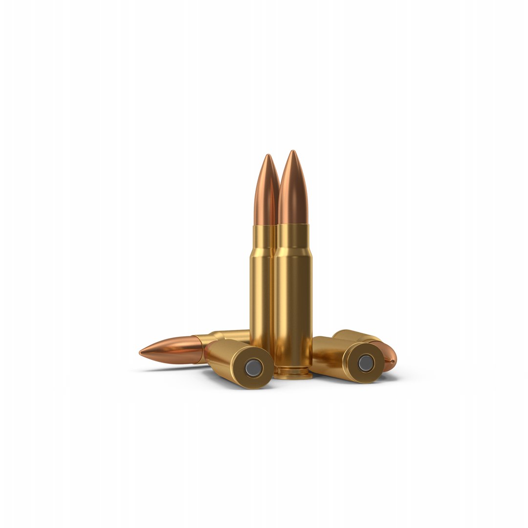 3D Rifle Bullets - TurboSquid 1973620