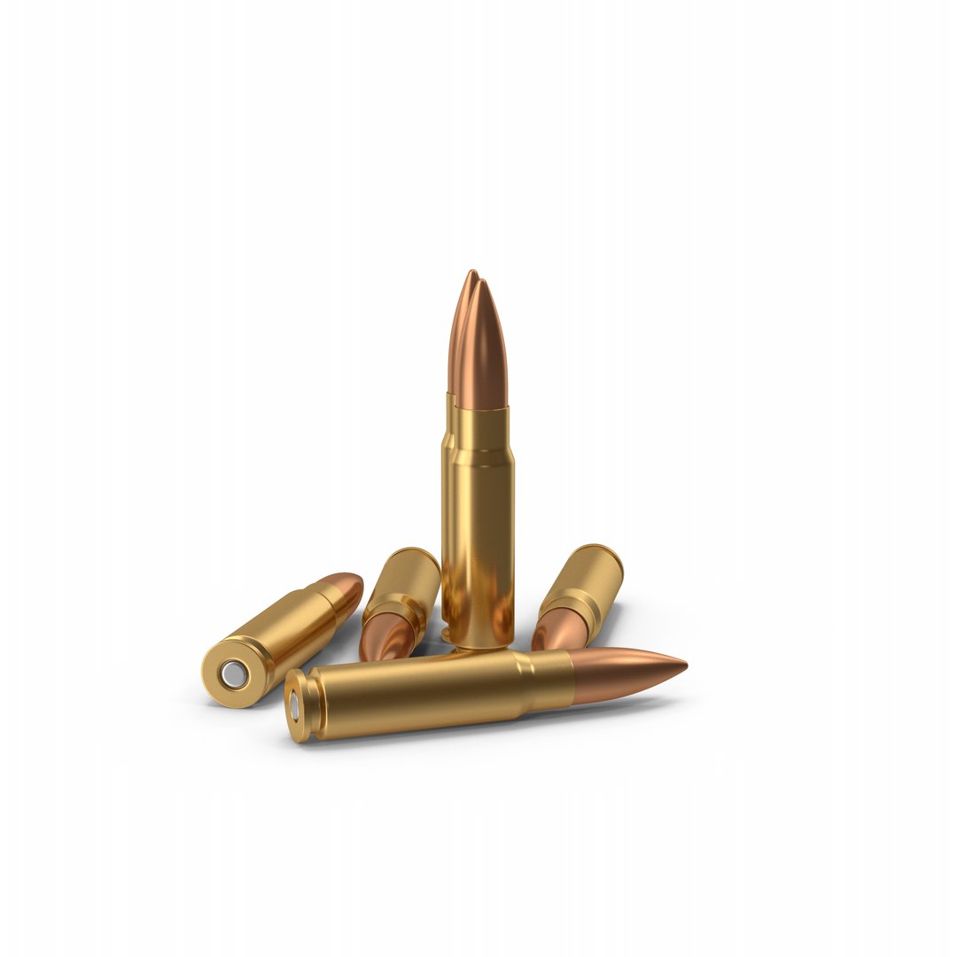 3D Rifle Bullets - TurboSquid 1973620