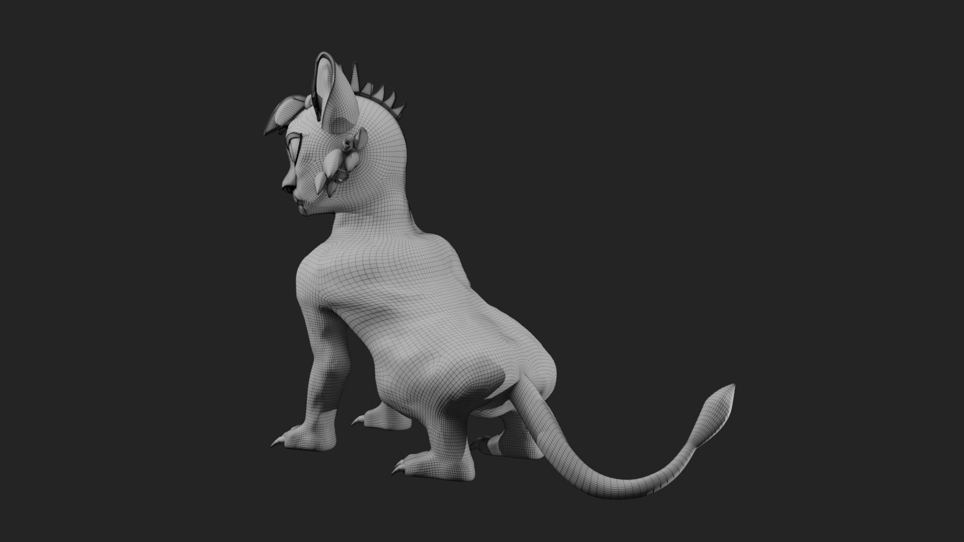 Cat Model CM03 3D Model - TurboSquid 2285452