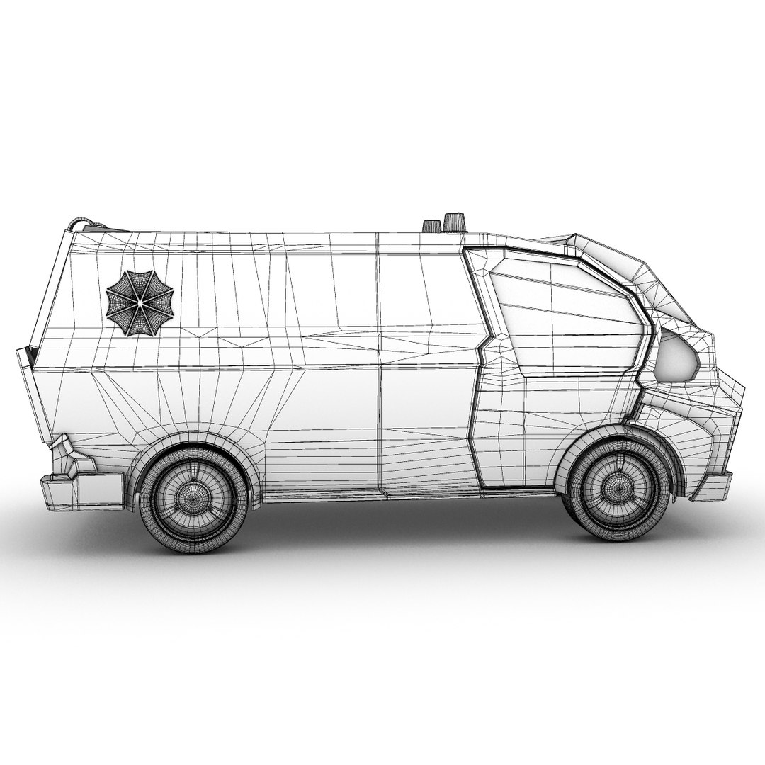 maya futuristic fbi police van