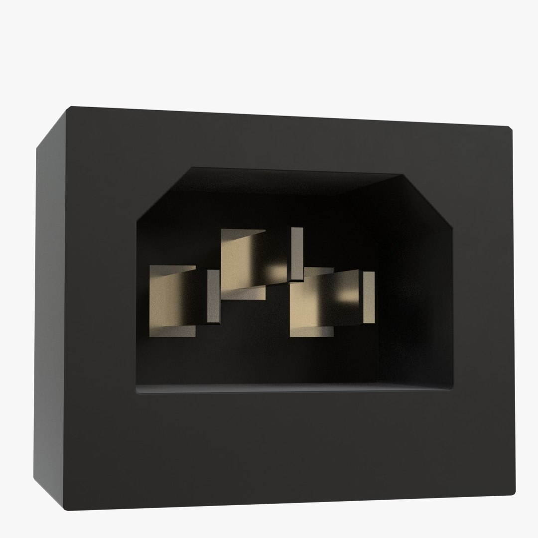 3D Model Power Input Socket - TurboSquid 1542796