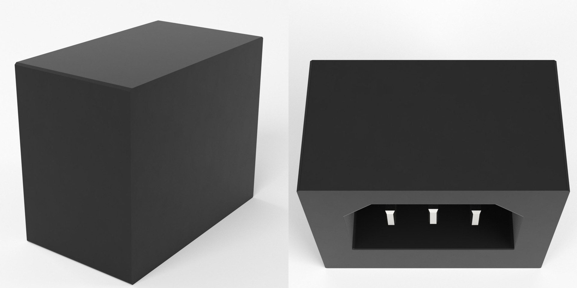 3D Model Power Input Socket - TurboSquid 1542796