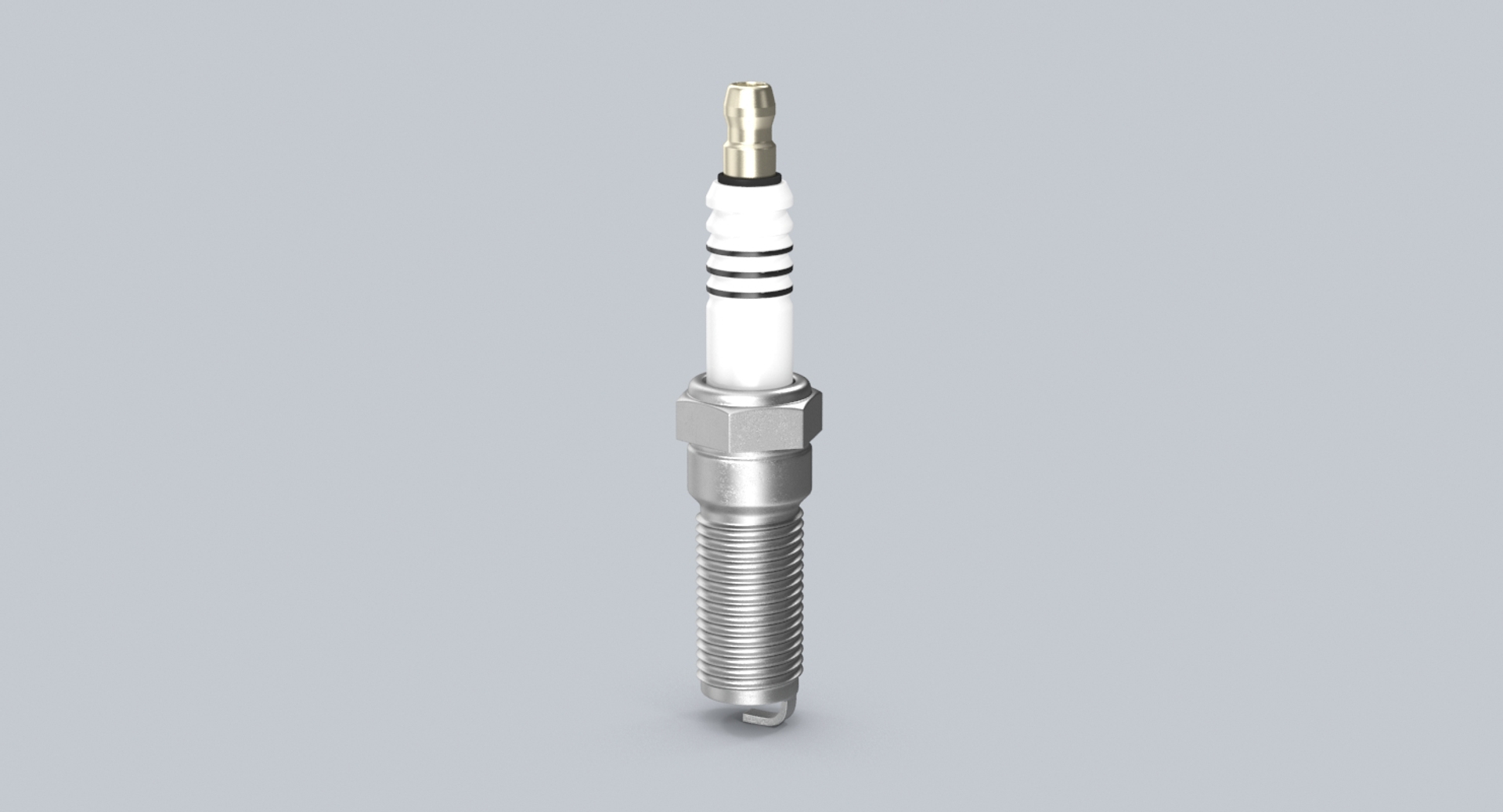 3d spark plug model