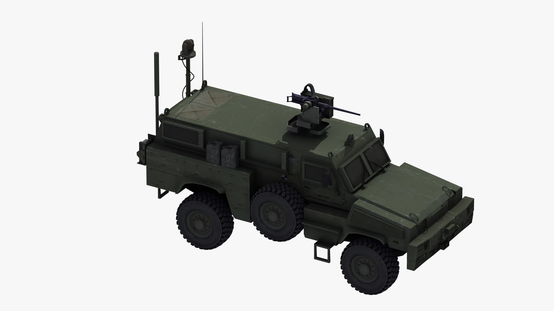 RG-31 Charger MRAP model - TurboSquid 1764271
