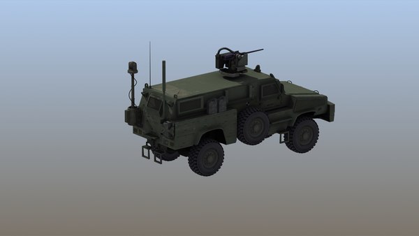 RG-31 Charger MRAP model - TurboSquid 1764271