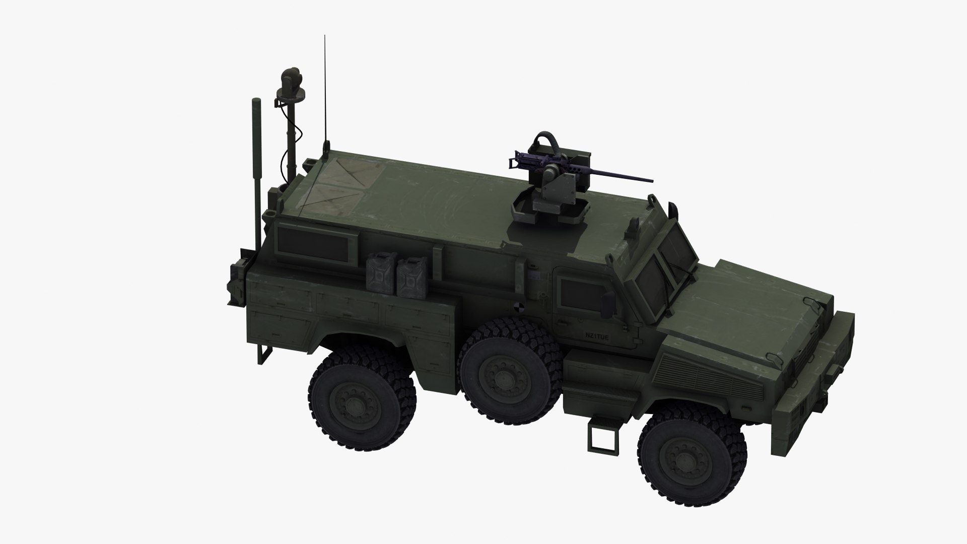 RG-31 Charger MRAP model - TurboSquid 1764271