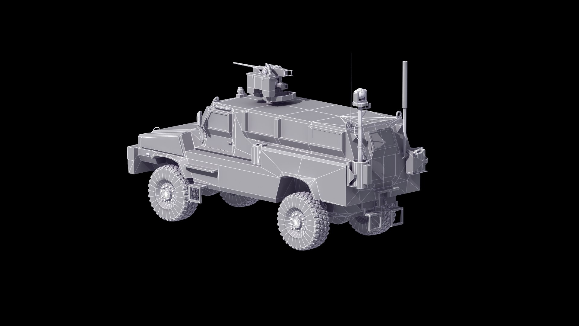 RG-31 Charger MRAP model - TurboSquid 1764271