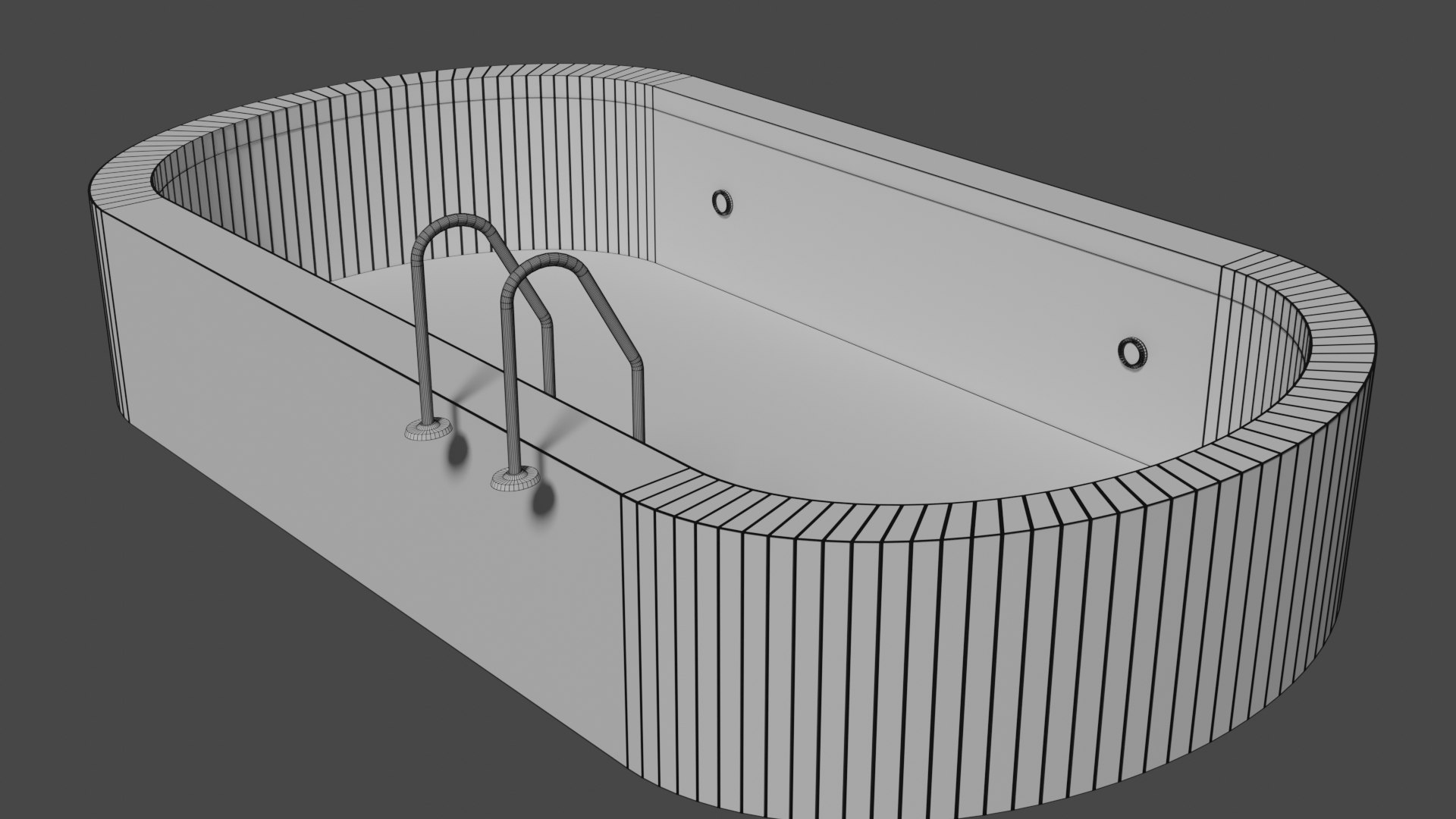 3D Simple Pool Model - TurboSquid 1515779