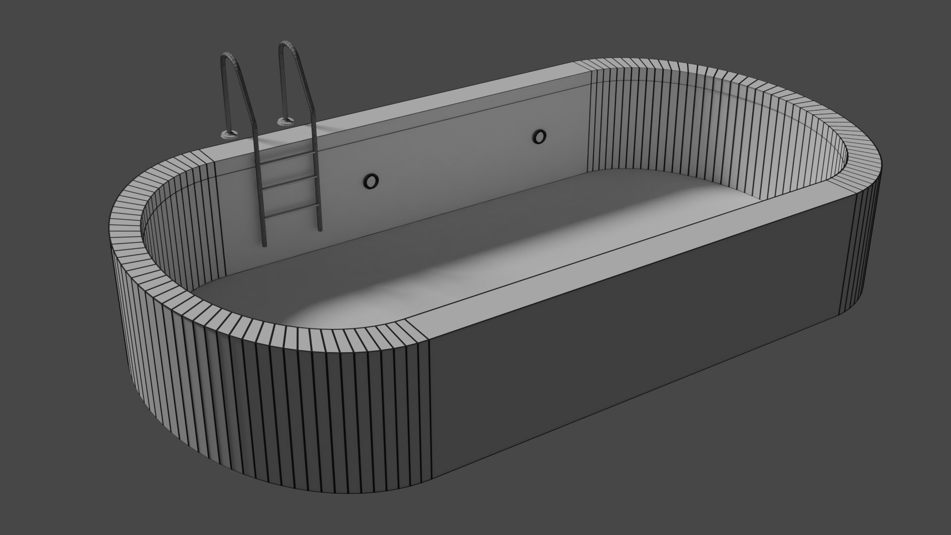 3D Simple Pool Model - TurboSquid 1515779