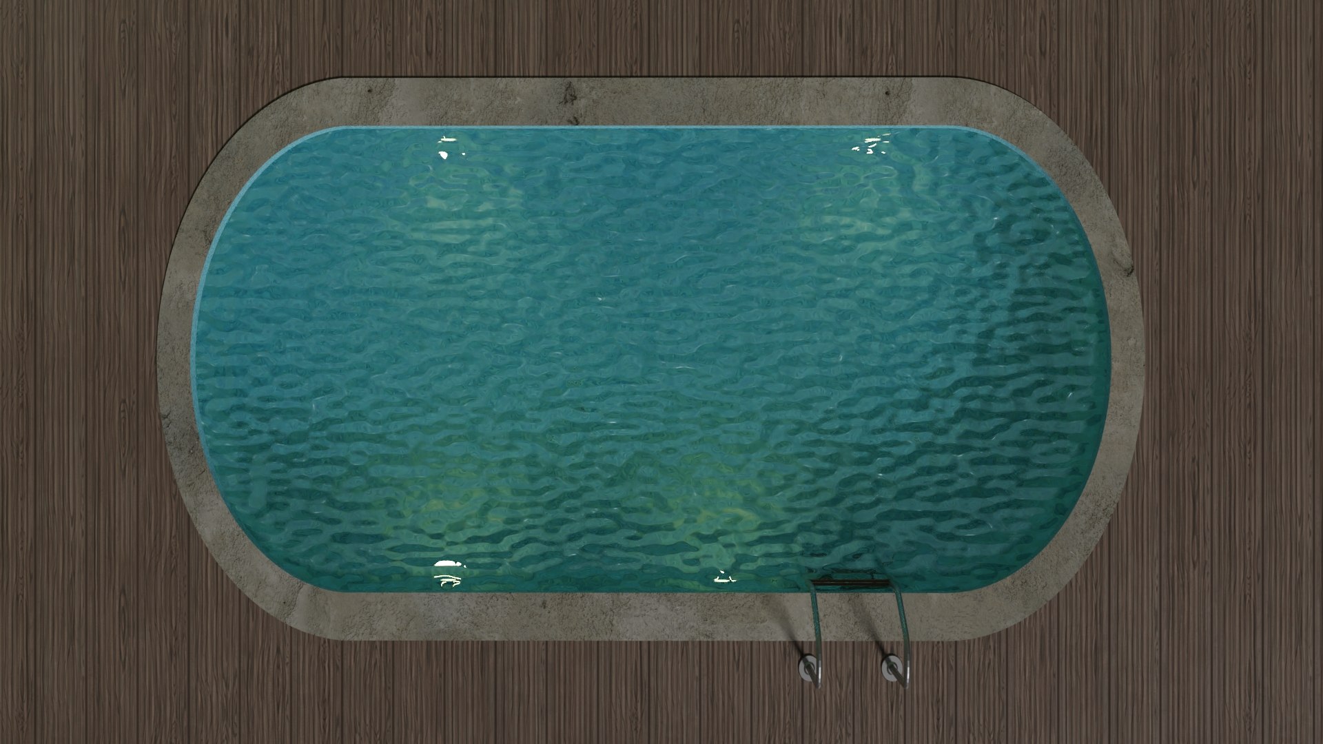 3D Simple Pool Model - TurboSquid 1515779