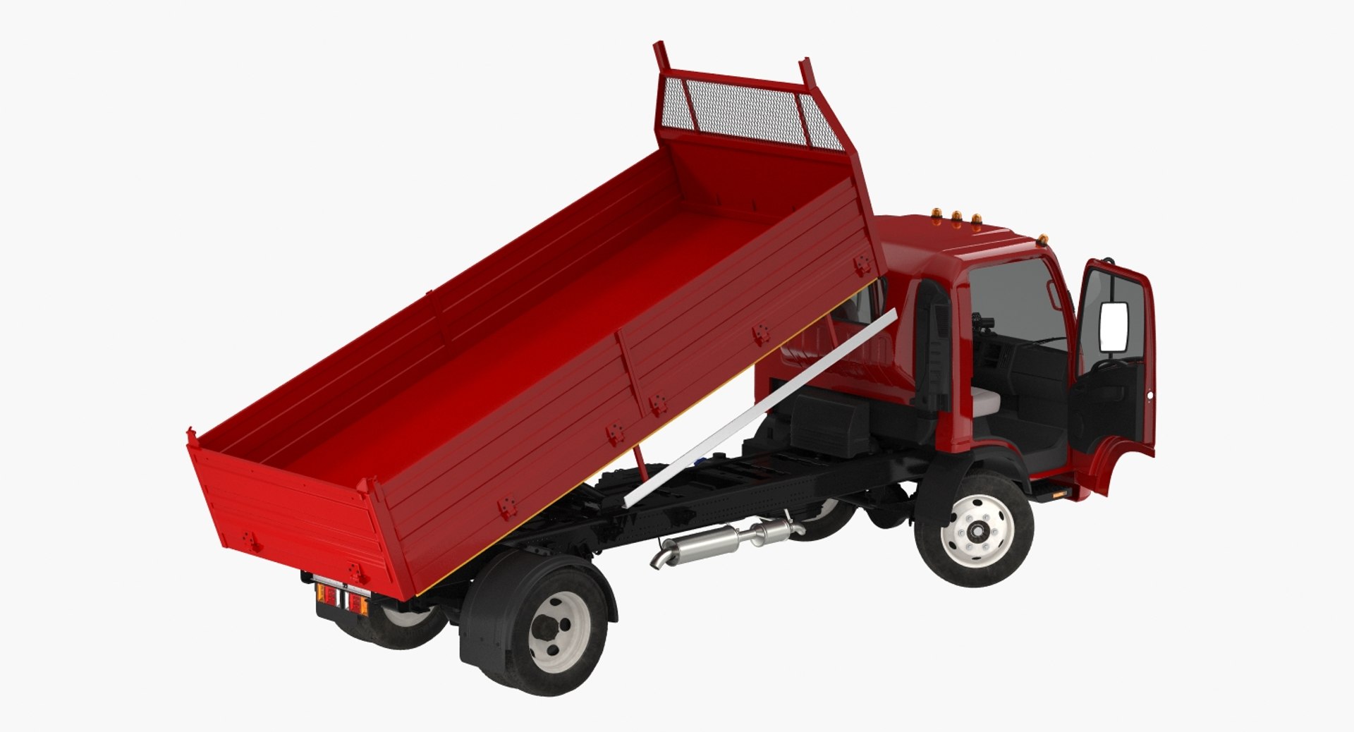 3D Dropside Truck Generic Simple Model - TurboSquid 1247812