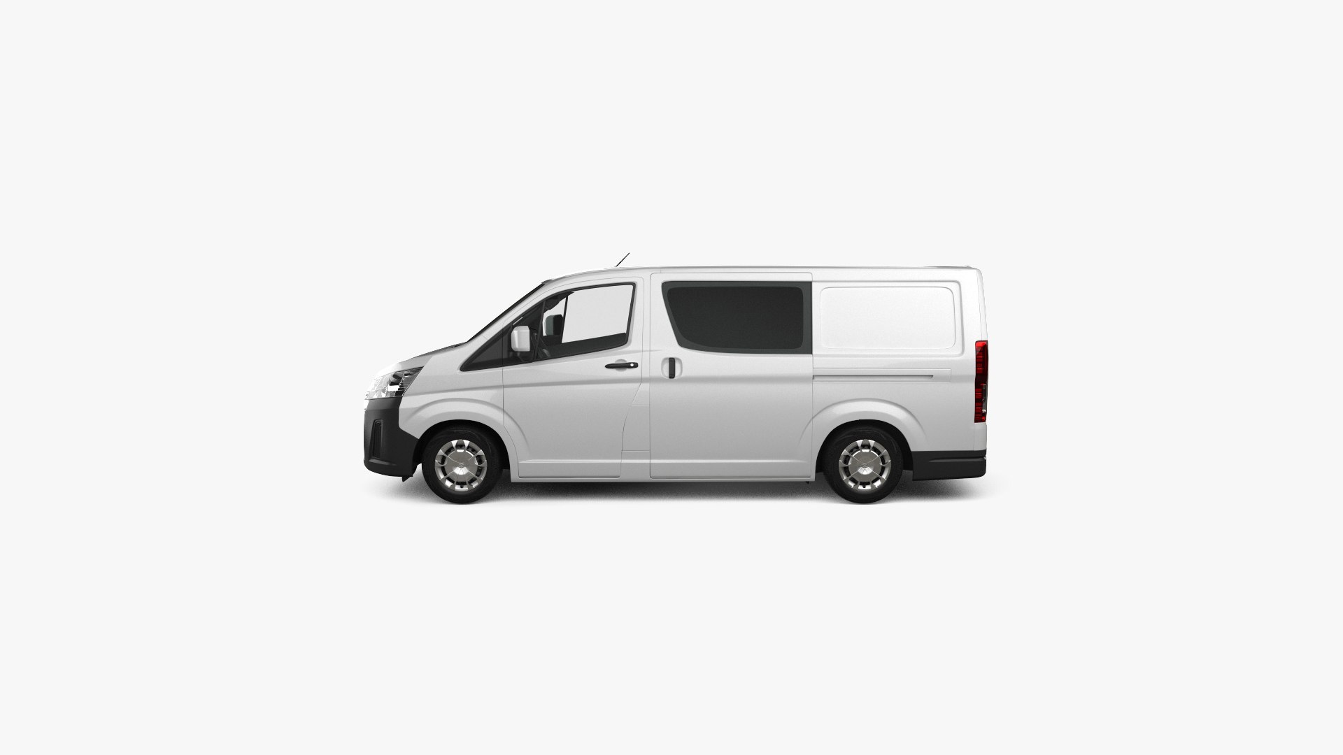 3D Model Toyota Hiace Panel Van L2H1 2019 - TurboSquid 2021547