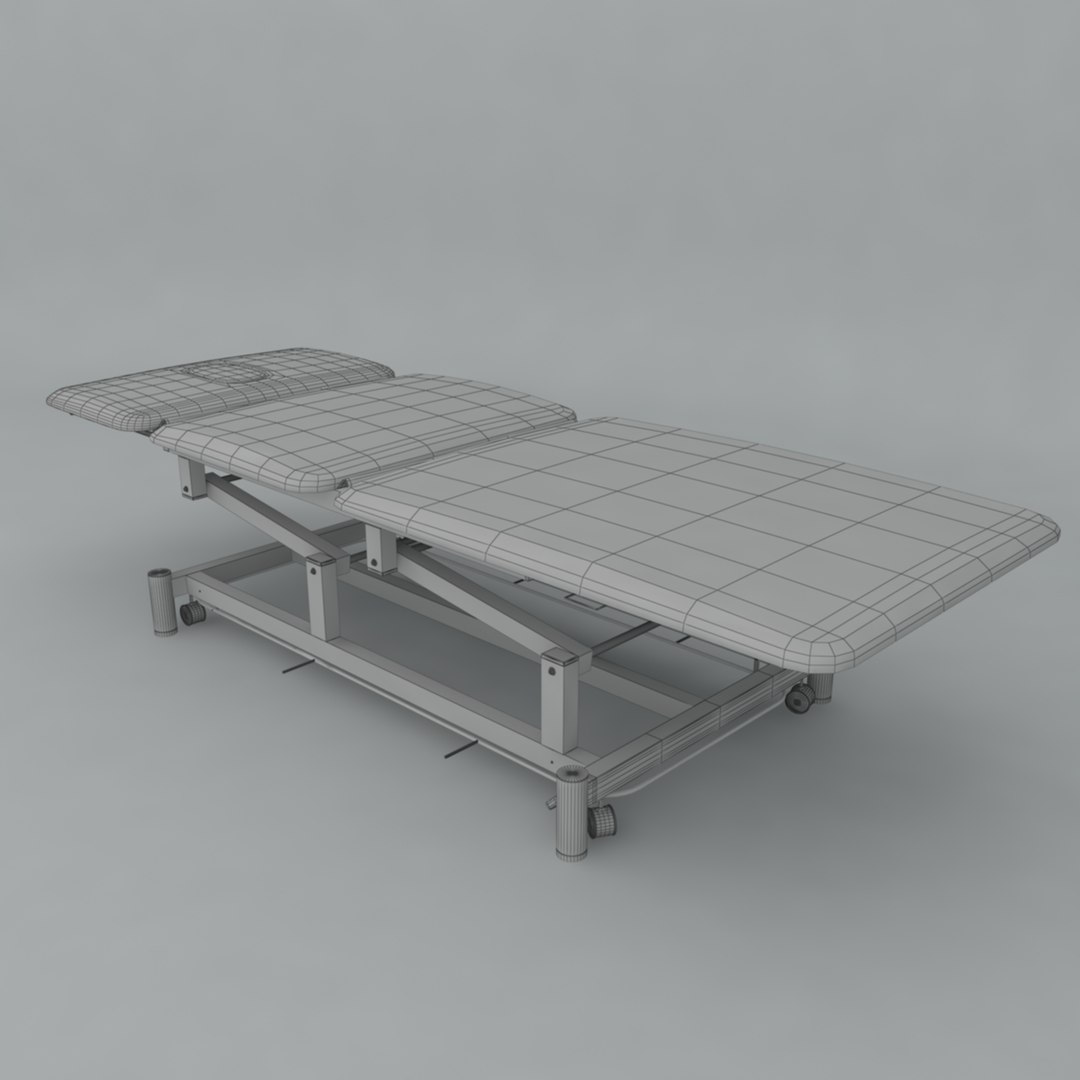 Physical Therapy Table 3D Model - TurboSquid 1326886