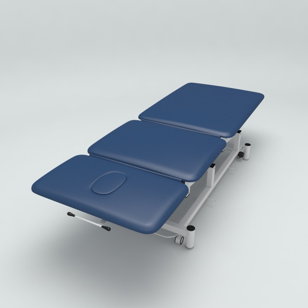Physical Therapy Table 3D Model - TurboSquid 1326886