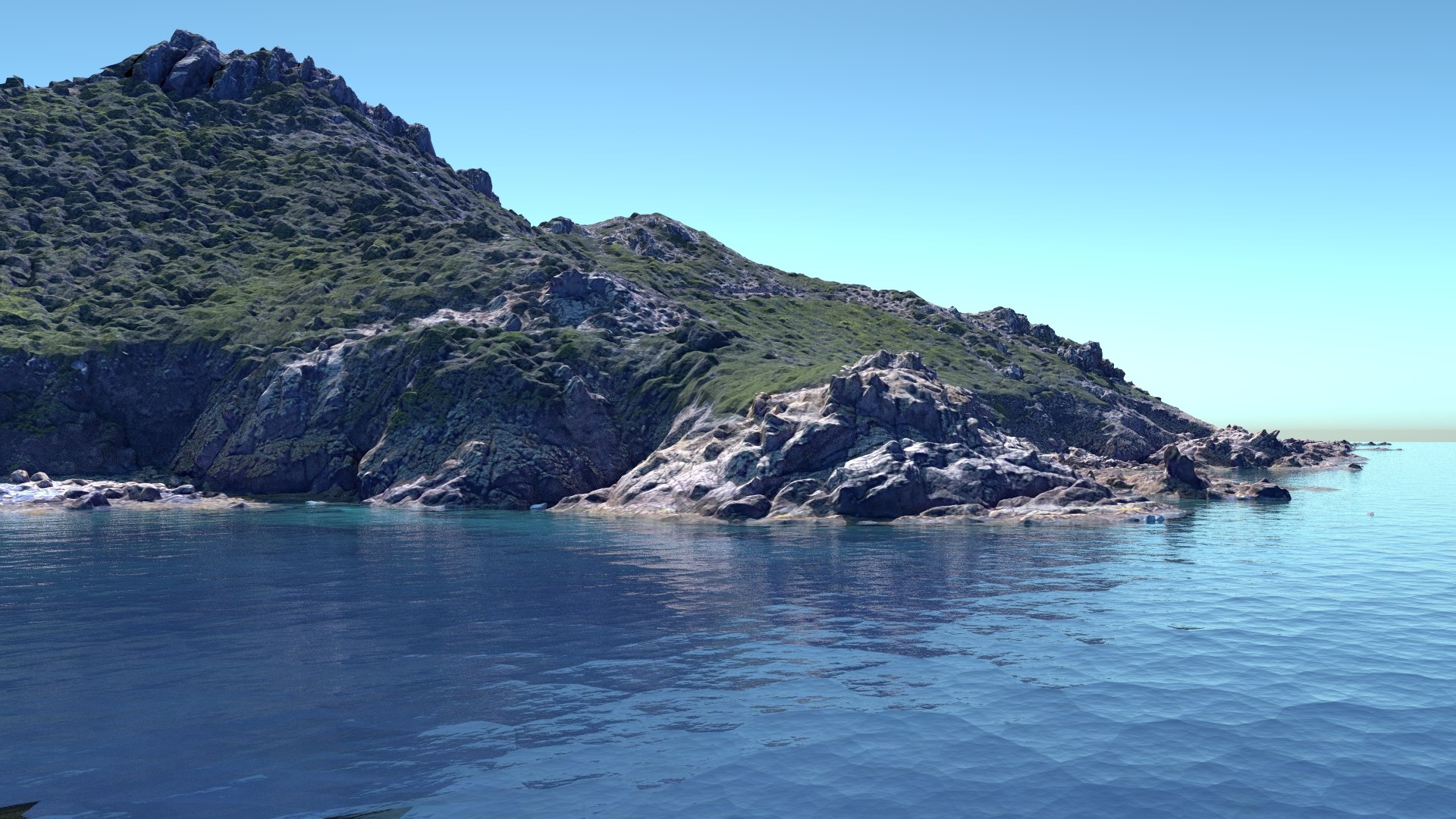 3D Coastline - TurboSquid 2349931