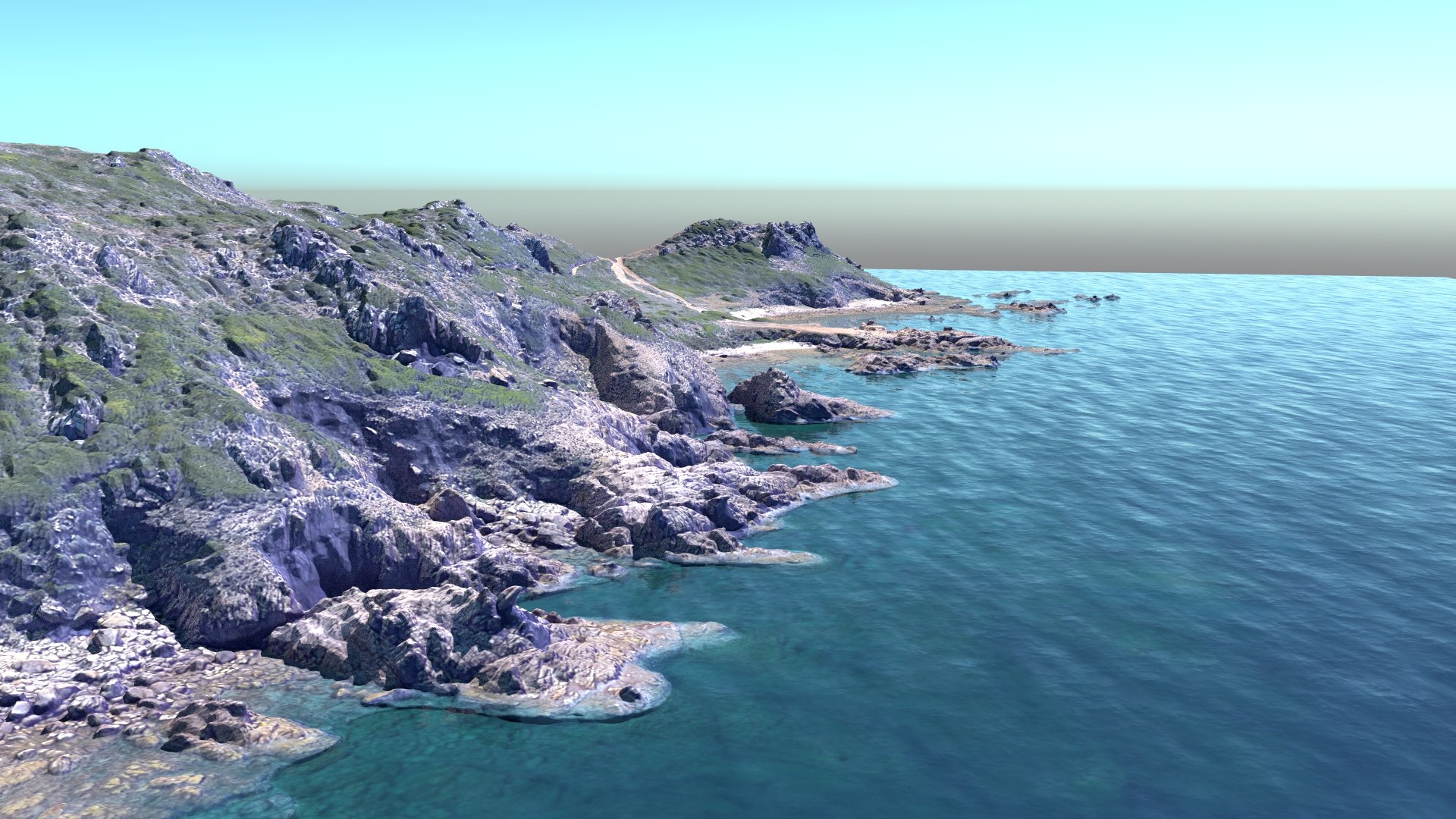3D Coastline - TurboSquid 2349931