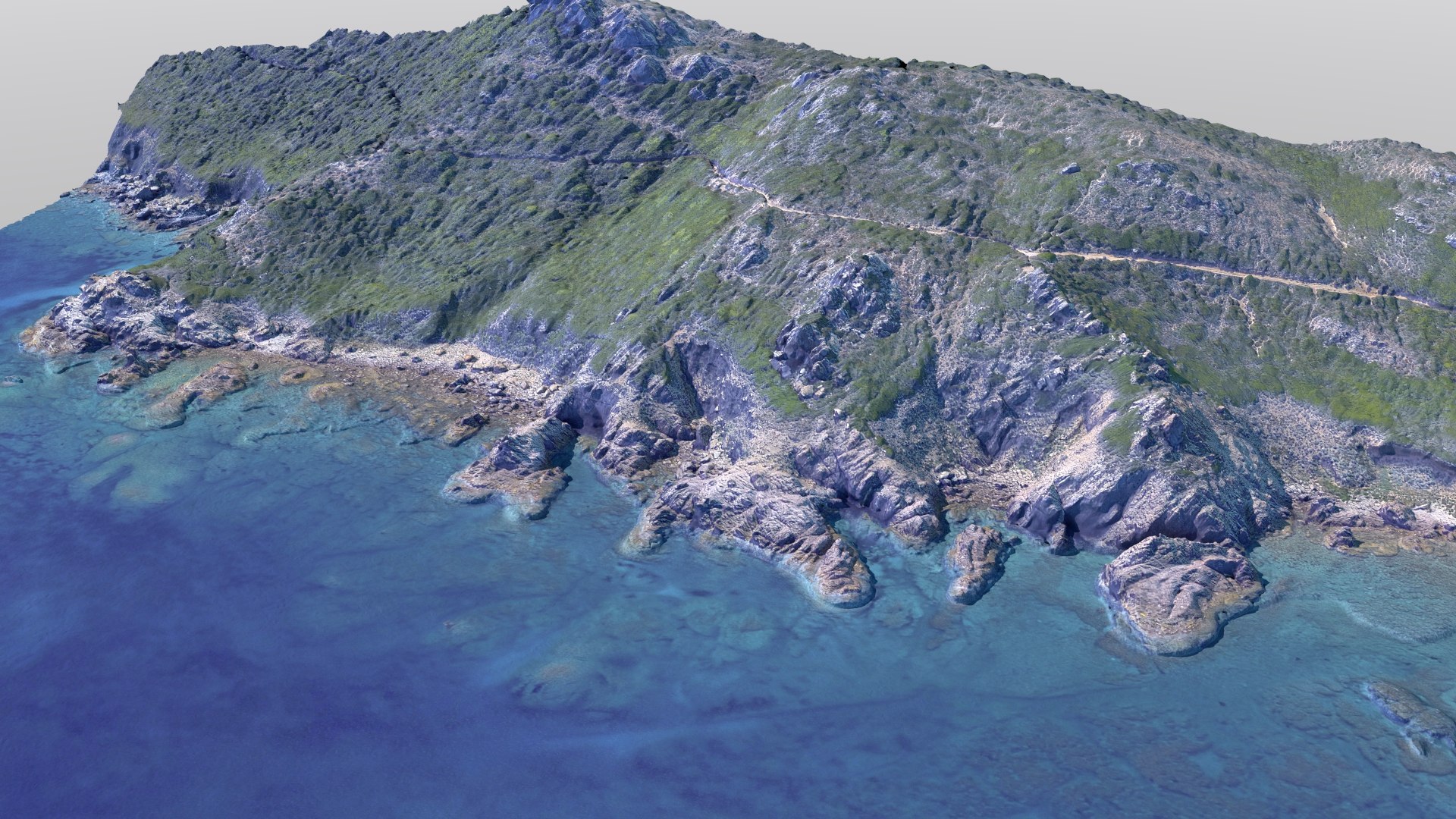 3D Coastline - TurboSquid 2349931
