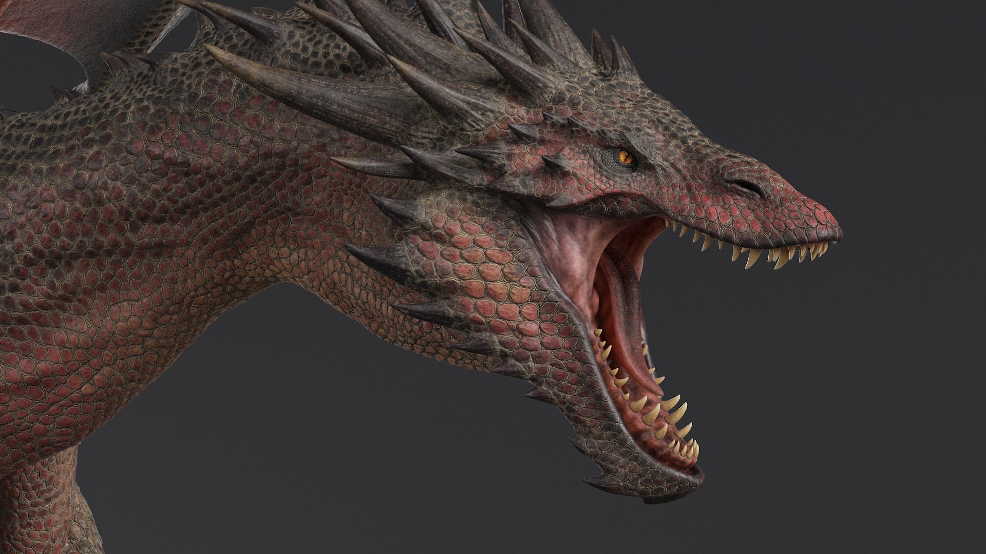 3D Dragon XO Rigged model - TurboSquid 1908313
