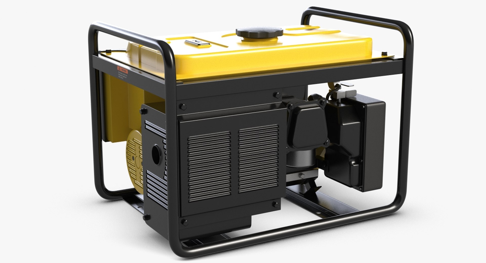 3d Model Portable Generator