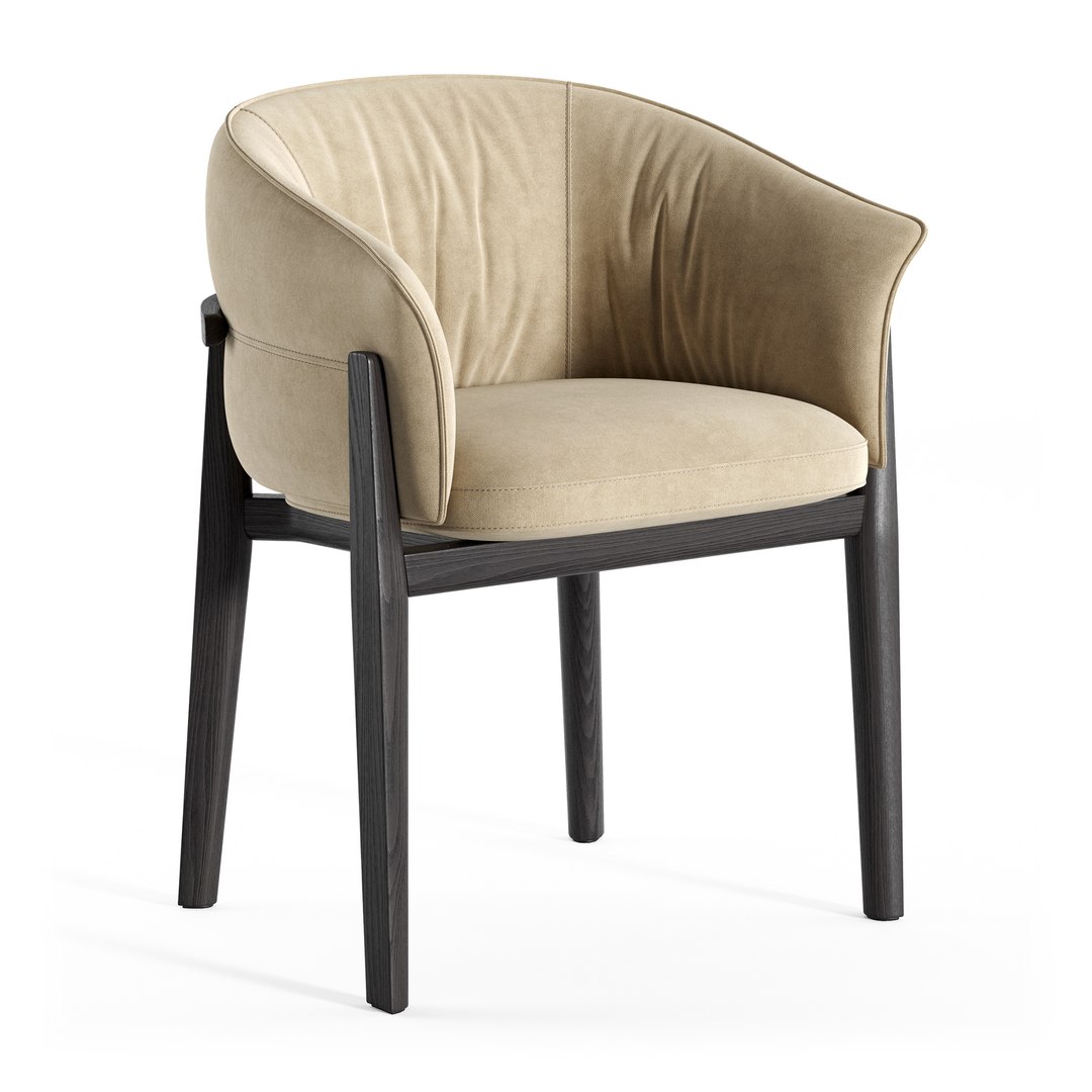 3D Poliform Leopold Chair - TurboSquid 2272183