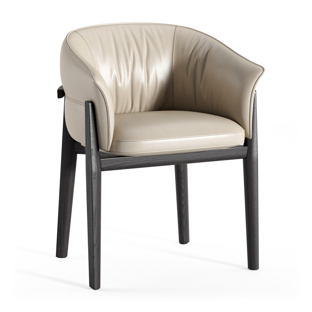 3D Poliform Leopold Chair - TurboSquid 2272183