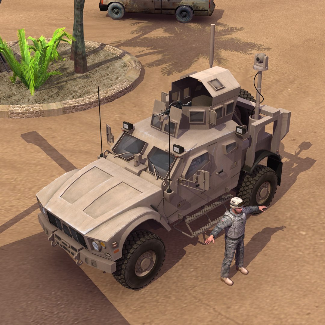 3d matv vehicle model