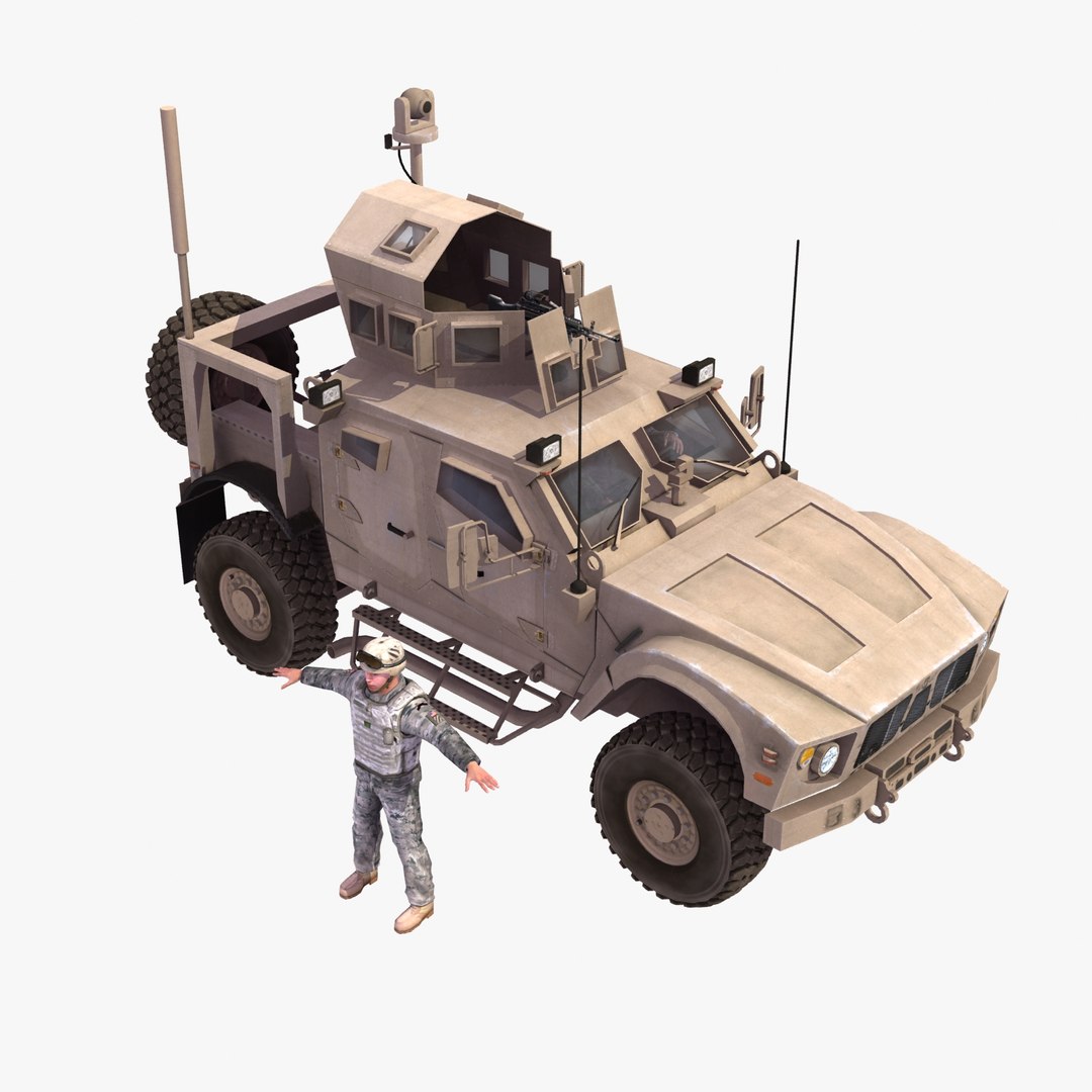 3d Matv Vehicle Model