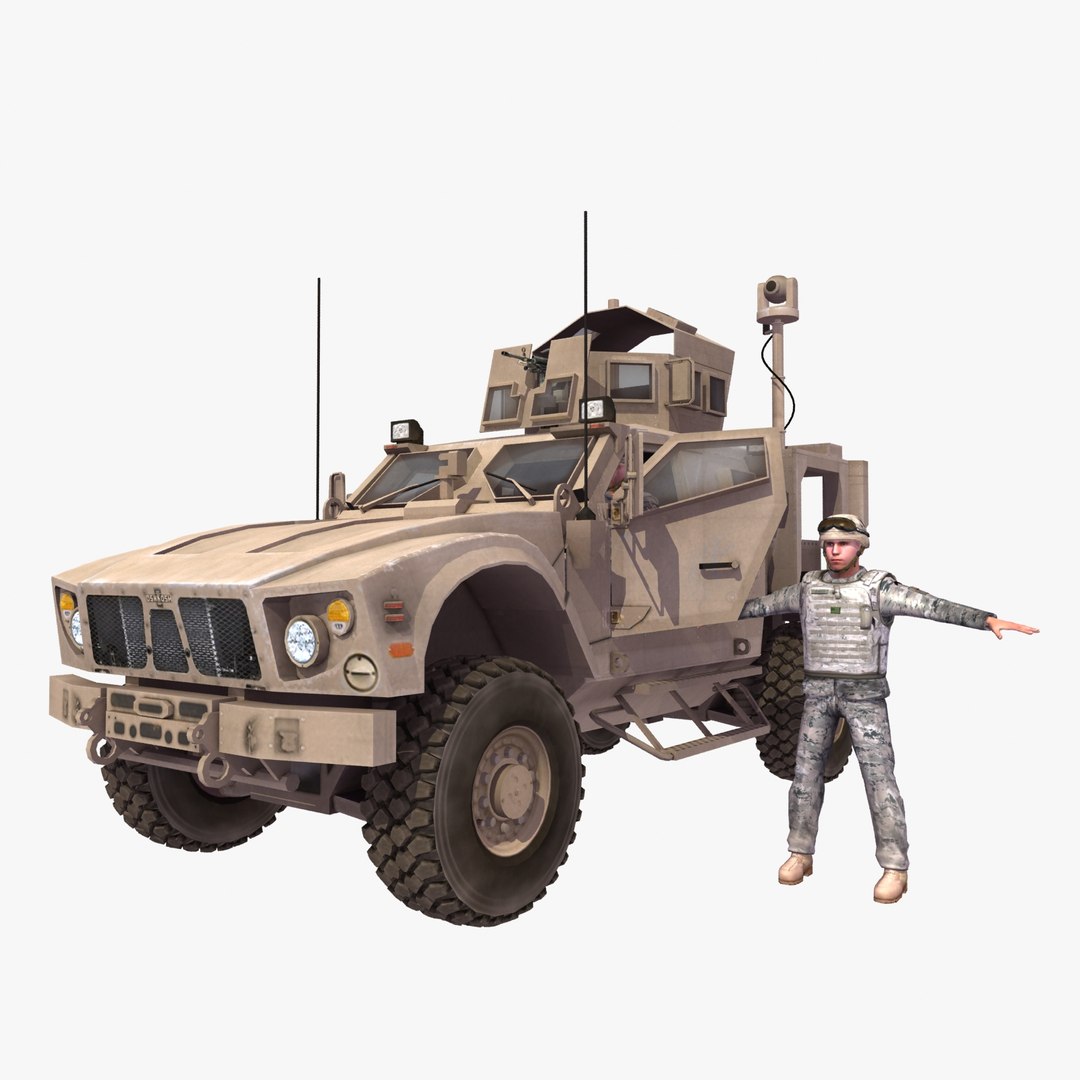 3d matv vehicle model