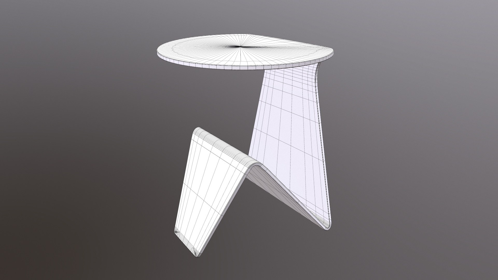 Glass Table 3D - TurboSquid 1928968