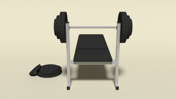 Weight bench 3D model - TurboSquid 1520694
