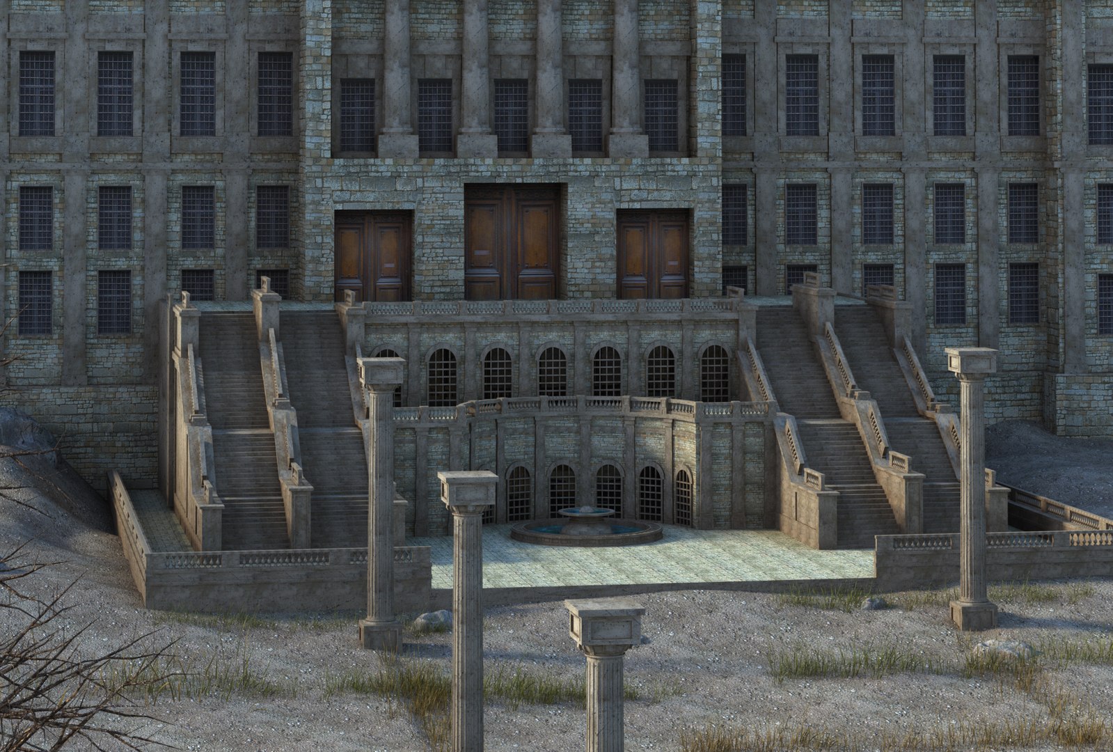 3D Model Modeled Scene - TurboSquid 1332242