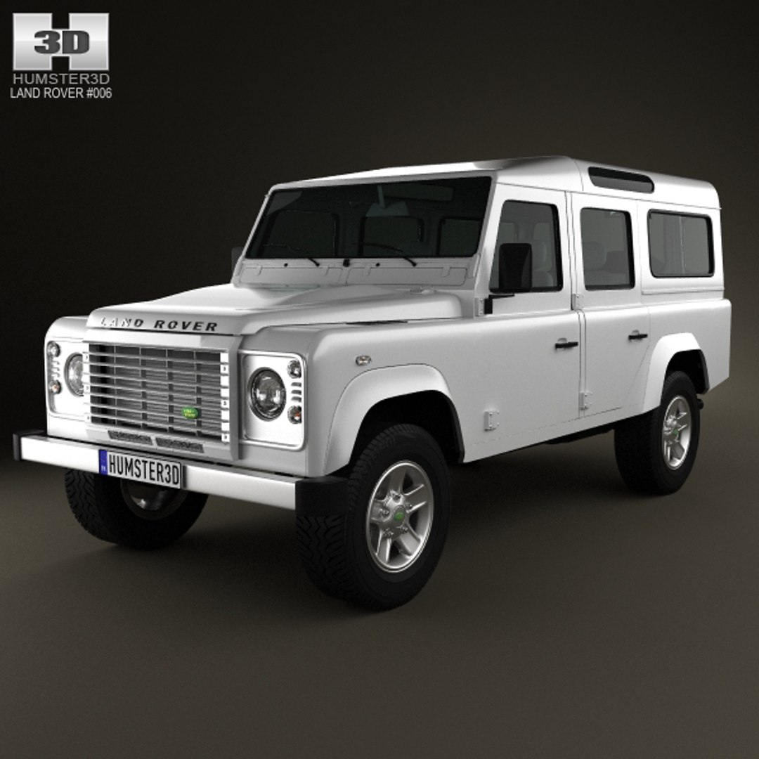 3d Land Rover Defender 110 Model