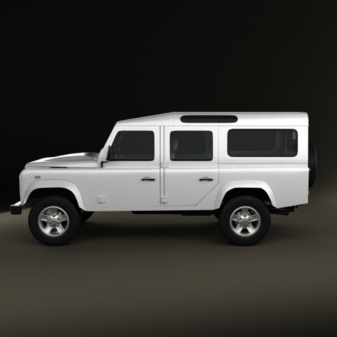 3d Land Rover Defender 110 Model