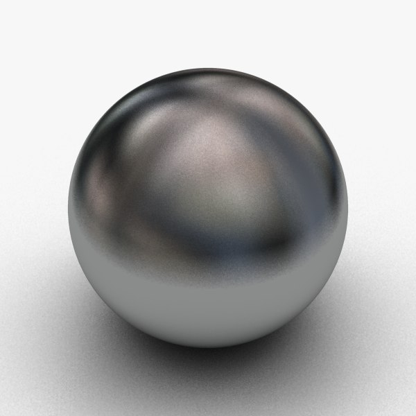 modelo 3d bola metalica - TurboSquid 605319