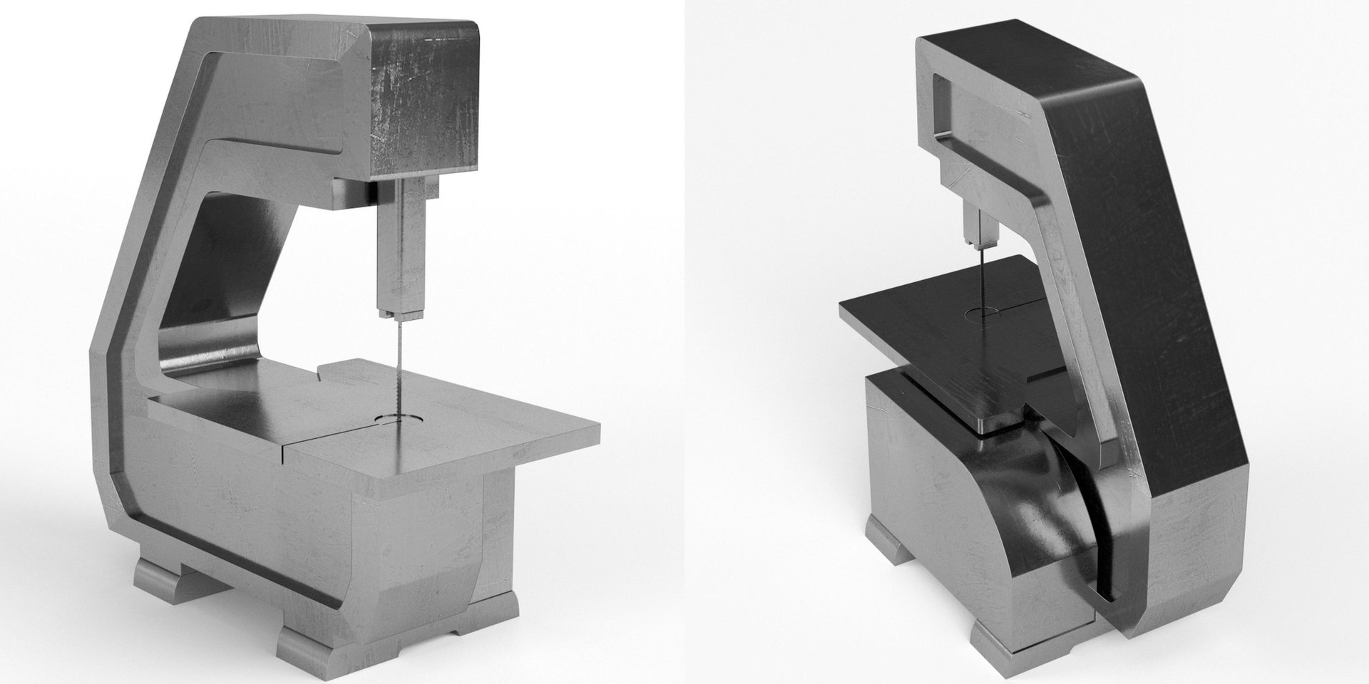 saw band bandsaw 3d max