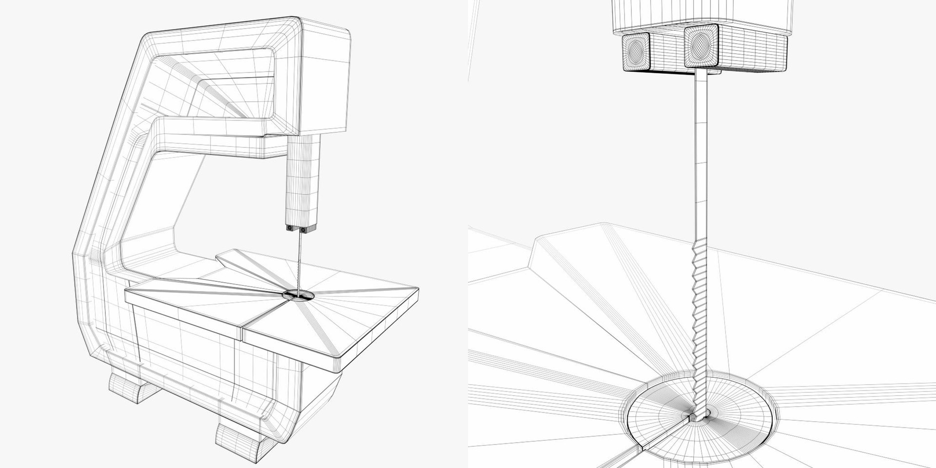saw band bandsaw 3d max