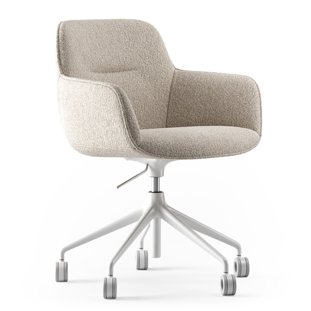 Calligaris Cocoon Office Chair 3D Model - TurboSquid 1981872
