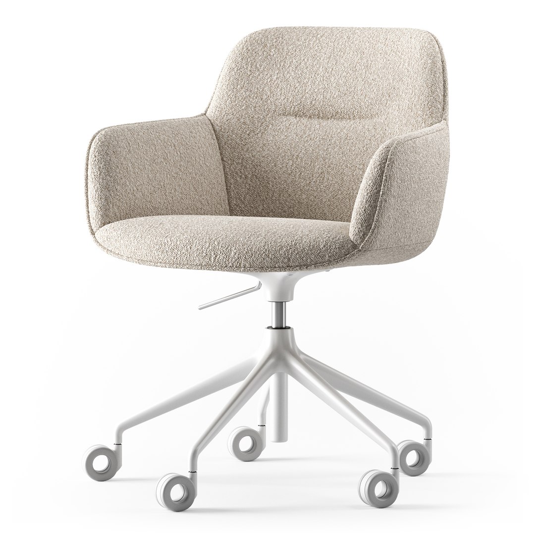 Calligaris Cocoon Office Chair 3D Model - TurboSquid 1981872