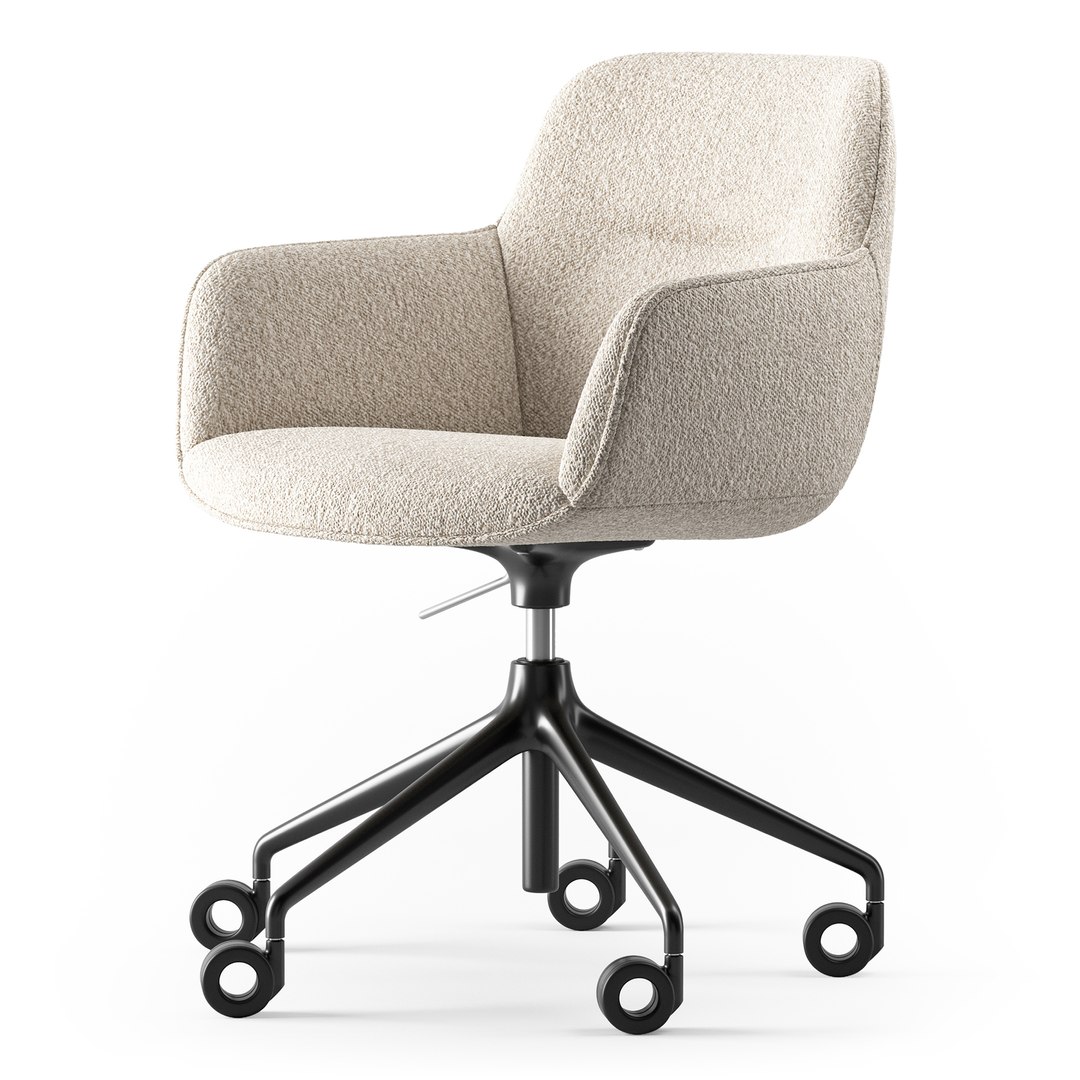 Calligaris Cocoon Office Chair 3D Model - TurboSquid 1981872